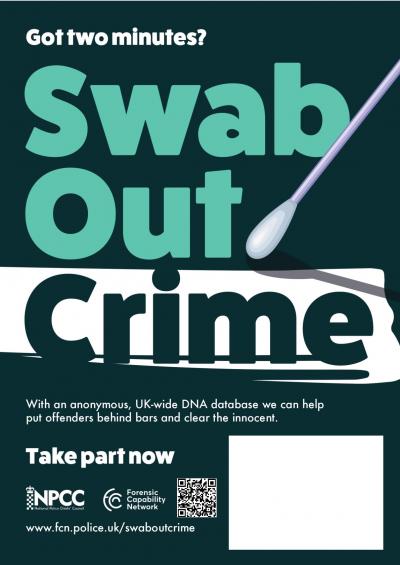 Swab Out Crime poster | FCN